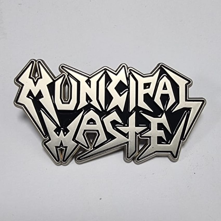 MUNICIPAL WASTE Logo Enamel Pin | 783 label / distro / merch - TOO PUNK ...