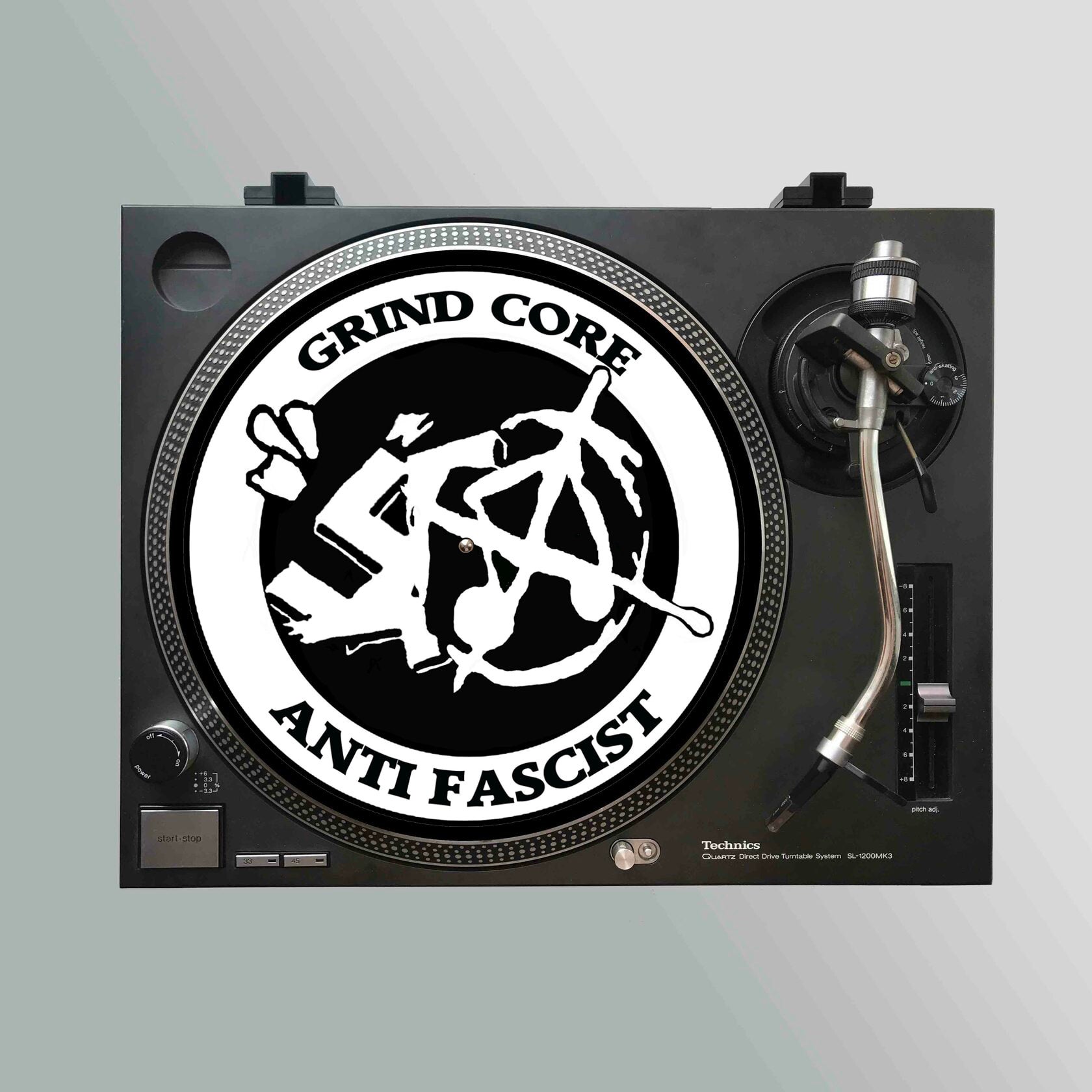 Grindcore Antifascist Slipmat | 783 label / distro / merch - TOO PUNK ...