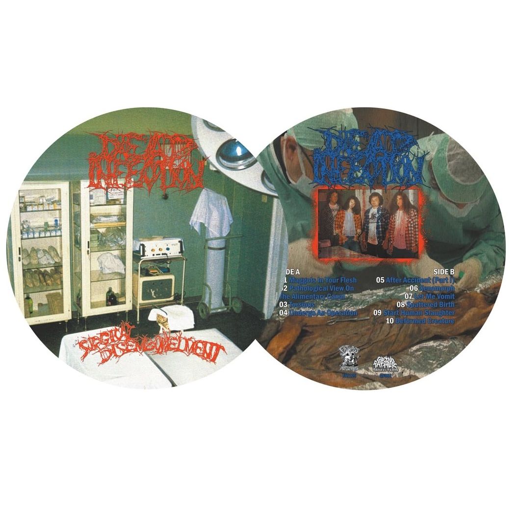 DEAD INFECTION - Surgical Disembowelment Pic LP | 783 label / distro ...