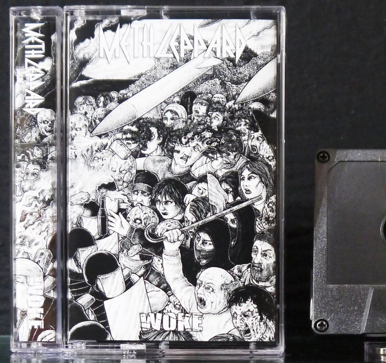 METH LEPPARD - Woke Tape | 783 label / distro / merch - TOO PUNK FOR ...